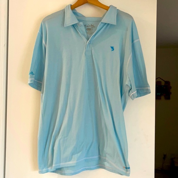 Salt Life | Shirts | Salt Life Polo Shirt | Poshmark